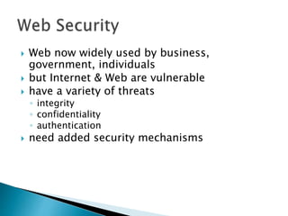 WEB SECURITY CRYPTOGRAPHY PPTeriu8t erhiut.ppt