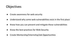 Web security for developers | PPT
