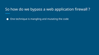 Web Security Terms such as what is a WAF, Access Control, Output Encoding .pptx