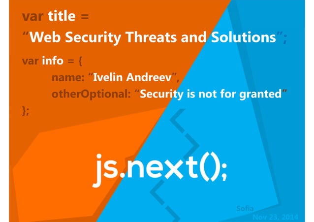 Web Security Threats and Solutions | PPT