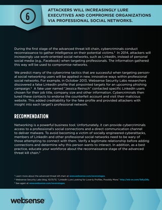 Websense security prediction 2014 | PDF