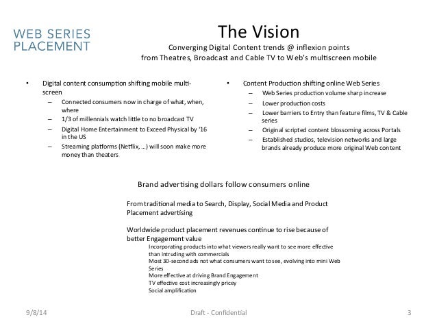 Web Series Advertising platform