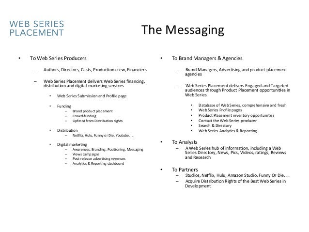 Web Series Advertising platform