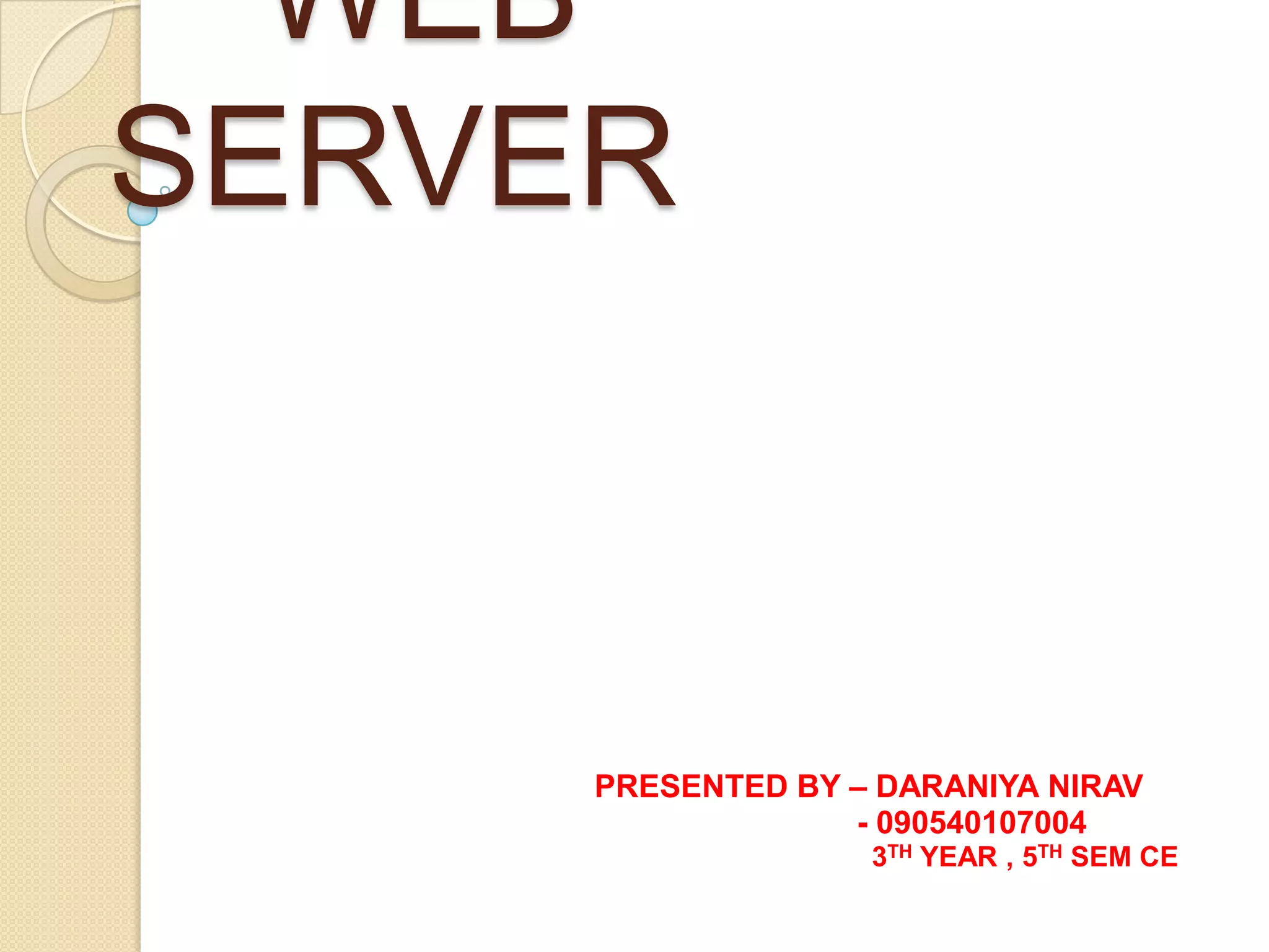 Web server | PPSX