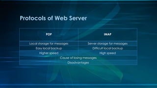 Web Server - Internet Applications | PPTX | Web Hosting | Internet