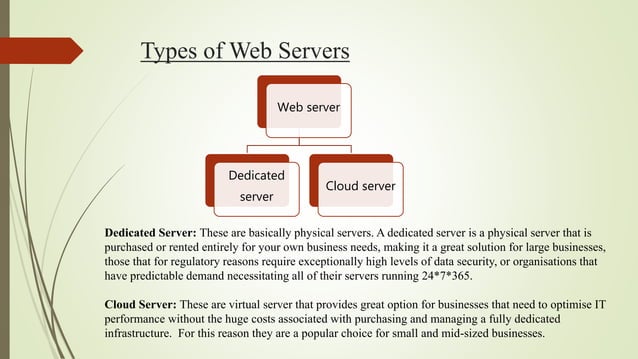 Web server | PPTX