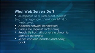 Web server | PPT