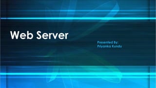 Web server | PPT