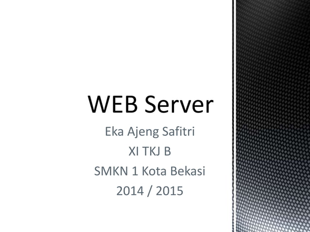Konfigurasi Web Server pada Windows Server 2008 | PPTX