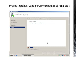 Konfigurasi Web Server pada Windows Server 2008 | PPTX