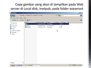 Konfigurasi Web Server pada Windows Server 2008 | PPTX