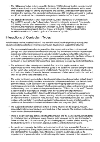 Thinking About Curriculum (ASCD) | PDF