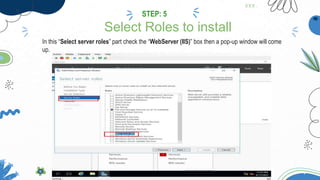Web Server configuration.pptx | Internet | Computing