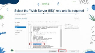 Web Server configuration.pptx | Internet | Computing