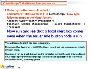 Web Server Controls CS Set | PPTX