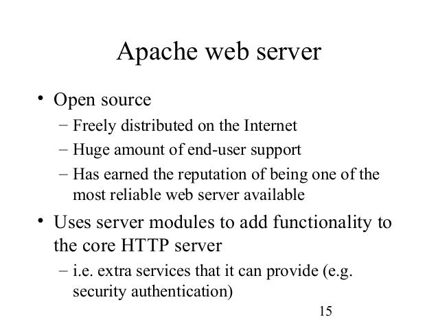 Web servers (l6)