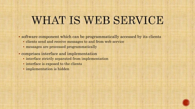Web service | PPT