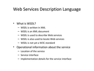 Web service architecture | PPT