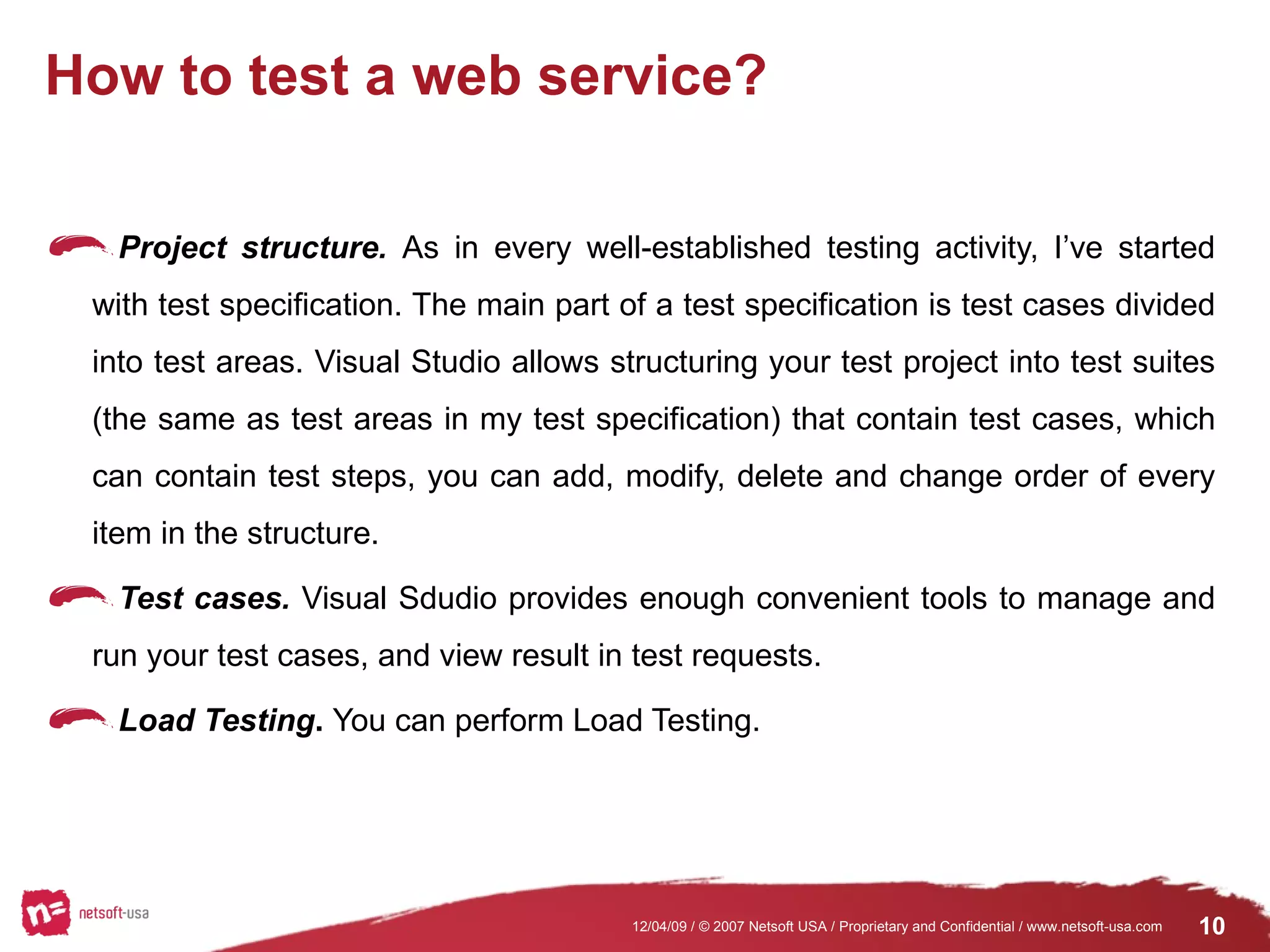 Web Service Presentation | PPT