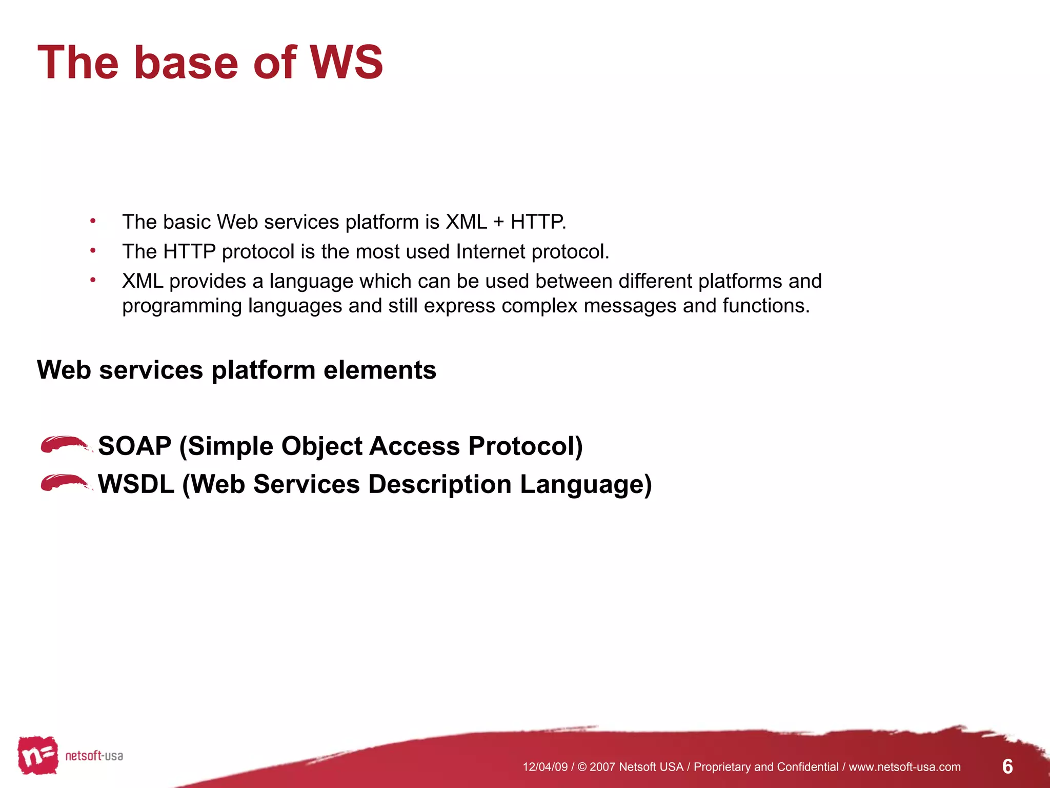 Web Service Presentation | PPT