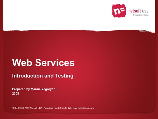 Web Service Presentation | PPT | Web Development | Internet