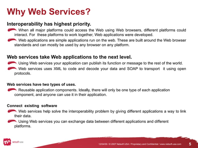 Web Service Presentation | PPT | Web Development | Internet