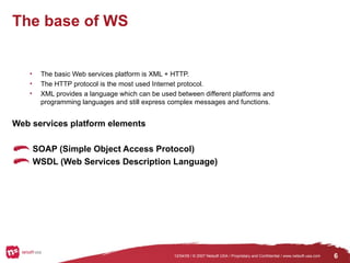 Web Service Presentation | PPT