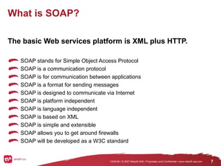 Web Service Presentation | PPT