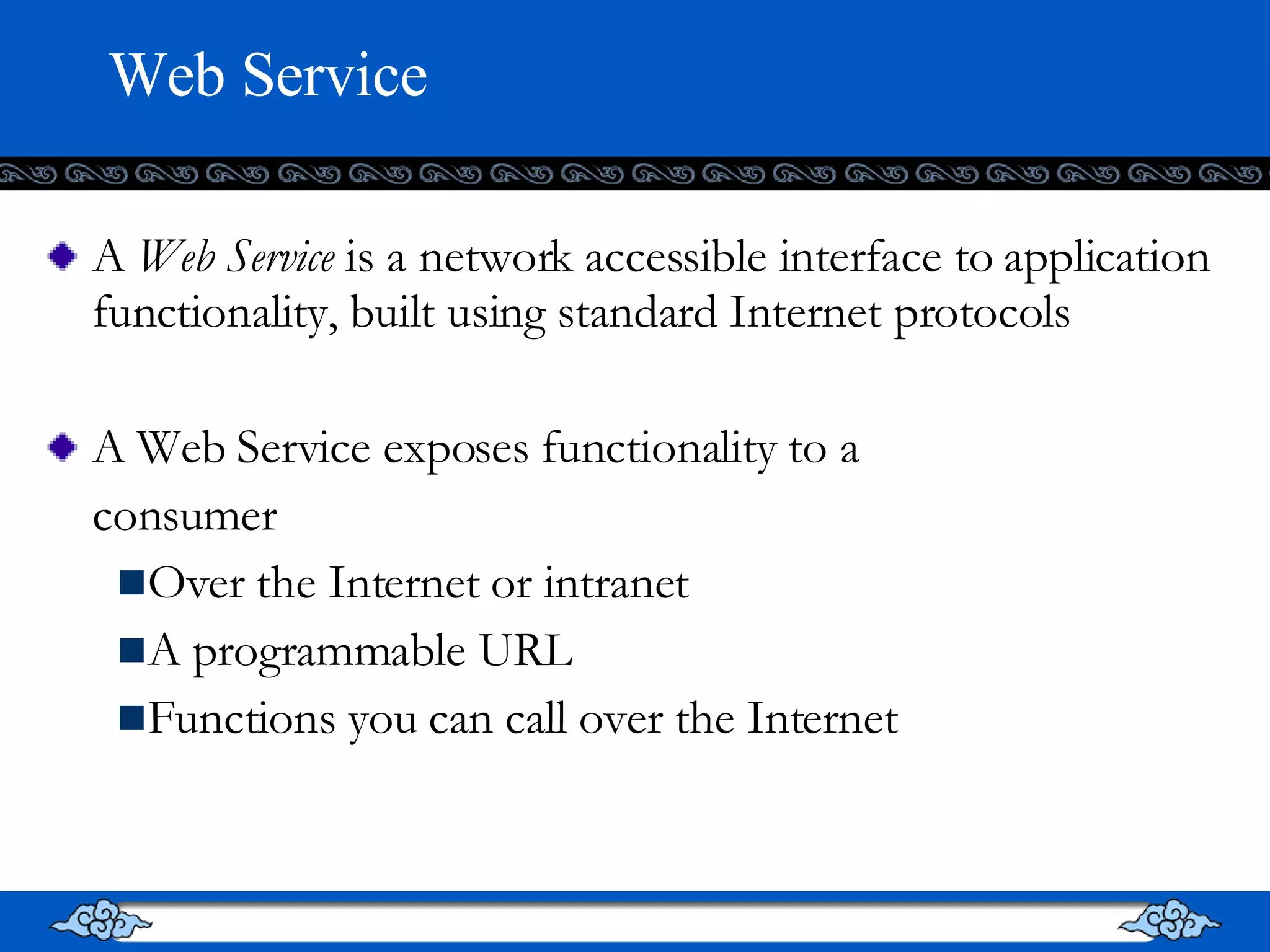 Webservices | PPT