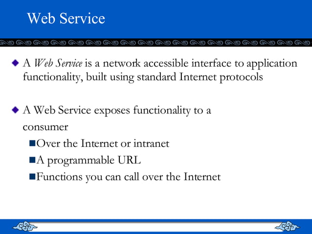 Webservices | PPT