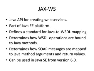 Java Web services | PPT