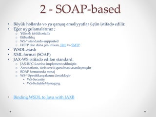 Java Web Servislər | PPTX