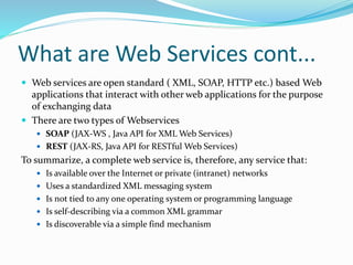 Web services | PPTX