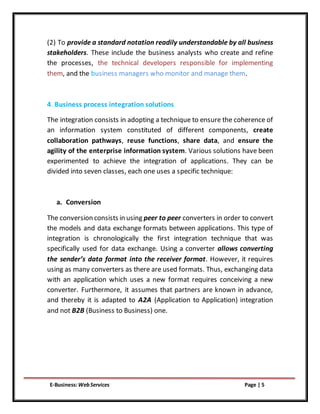 Web Services-Enhanced Agile Modeling and Integrating Business Processes | DOCX