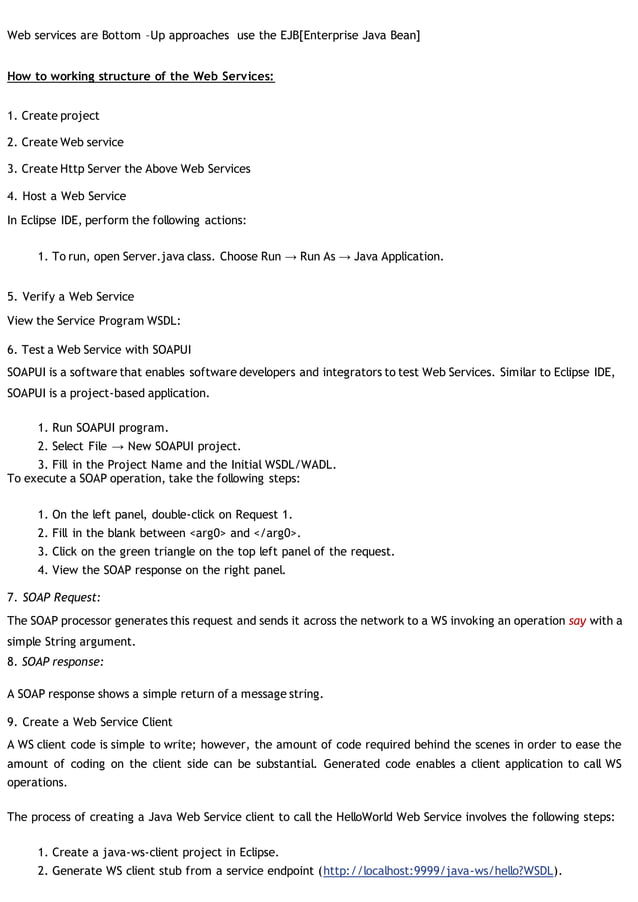 Web services Concepts | DOCX | Web Development | Internet