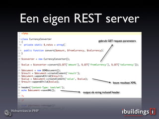 Webservices In Php Peter Verhage | PDF