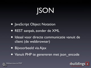 Webservices In Php Peter Verhage | PDF