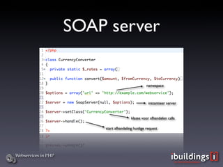 Webservices In Php Peter Verhage | PDF