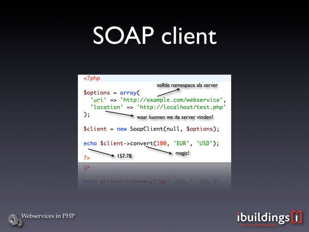 Webservices In Php Peter Verhage | PPT