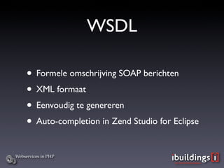 Webservices In Php Peter Verhage | PDF