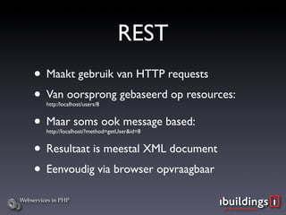 Webservices In Php Peter Verhage | PDF