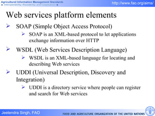 Web Services on AIMS (FAO) | PPT
