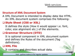 web services8 (1).pdf for computer science | PPT