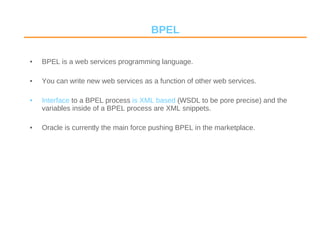 WebServices and Workflow technologies | PPT