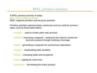 WebServices and Workflow technologies | PPT