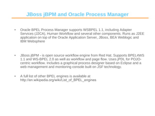 WebServices and Workflow technologies | PPT