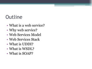 Web services concepts, protocols and development | PPT