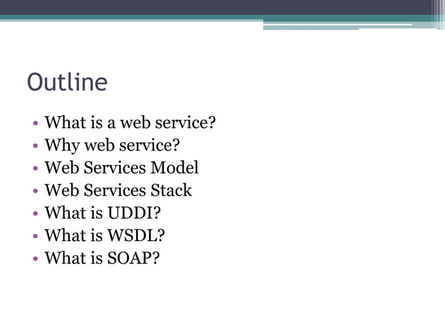 Web services concepts, protocols and development | PPT