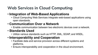 Web Services / Technology in Cloud Computing | PDF