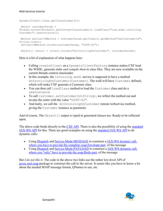 Web services in java | DOCX